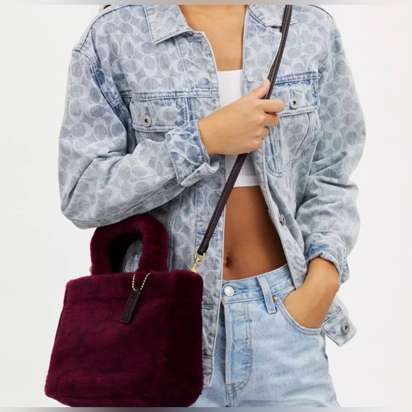 Coach | Bags | New Coach Shearling Tote Bag | Poshmark